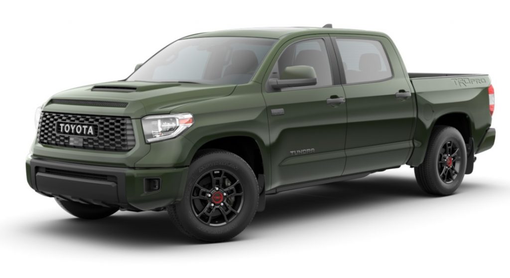 How Many Colors Is the 2020 Toyota Tundra Available In? – Earnhardt ...