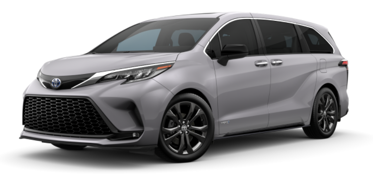 How Many Paint Colors Are Available for the 2021 Toyota Sienna ...